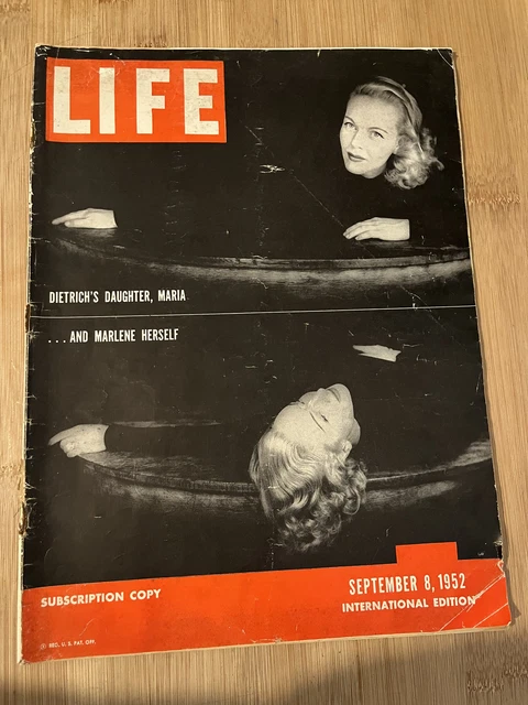 LIFE MAGAZINE SEPTEMBER 8th 1952 £10.00 - PicClick UK