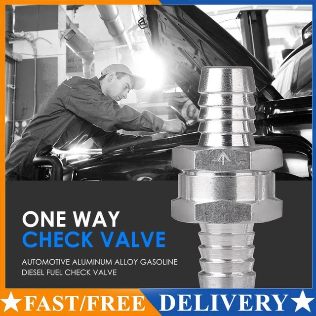 PNEUMATIC CHECK VALVE Full Port One Way Non-return Valve for Air Water ...