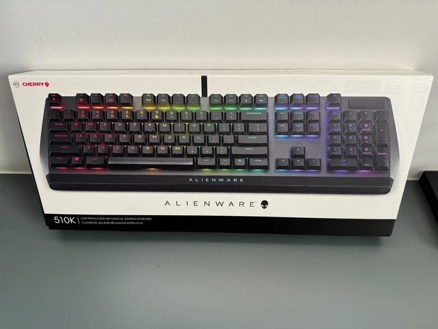 ALIENWARE AW510K - Wired Low Profile RGB Mechanical Gaming KeyBoard £39 ...