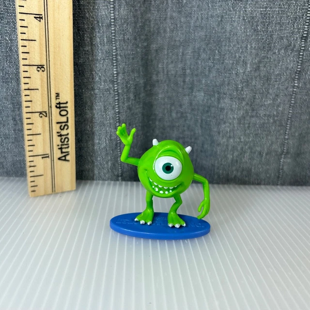 DISNEY MONSTERS INC Mike Wazowski 2" PVC Plastic Figure Figurine Cake ...