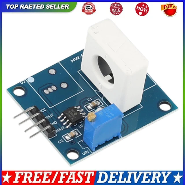 WCS1800 PROTECTION MODULE LM393 Hall Current Detection Sensor Module ...