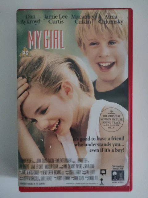MY GIRL - Macaulay Culkin - Anna Chlumsky (PAL VHS) Big Box Ex-rental £ ...