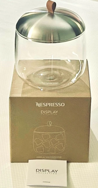 NESPRESSO LUME MIA Display Collection Coffee Pod Capsule Holder Glass ...