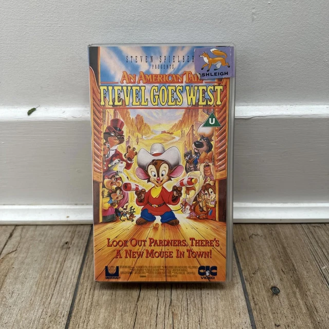 AN AMERICAN TALE: Fievel Goes West Steven Spielberg VHS £12.99 ...