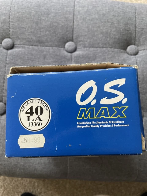 VINTAGE OS MAX Blue LA 40 RC Nitro Aeroplane Engine, Plane Engine in ...