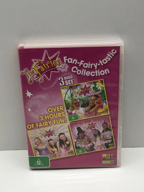 THE FAIRIES FAN-FAIRY-TASTIC Collection ABC (DVD 2011, 3-Disc Set) VGC ...
