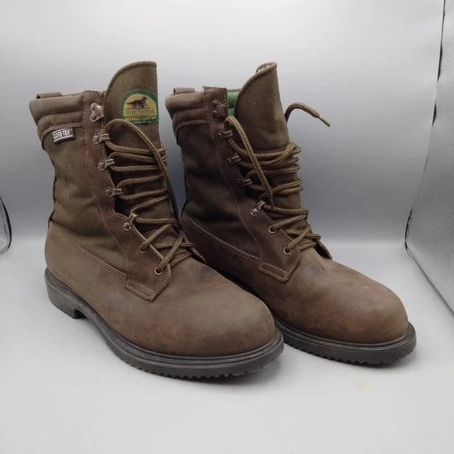 RED WING IRISH Setter Boots Leather Steel Toe Waterproof Work Mens 12D ...