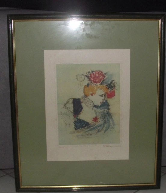 ANCIENNE ESTAMPE GRAVURE Du Musee D'albi De Toulouse Lautrec Numerotee EUR 25,00 - PicClick FR