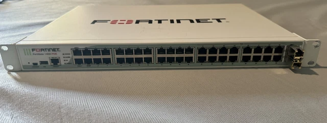 FORTINET FG-140D-POE 40 Port Fortigate Firewall Ssl 1U Security ...