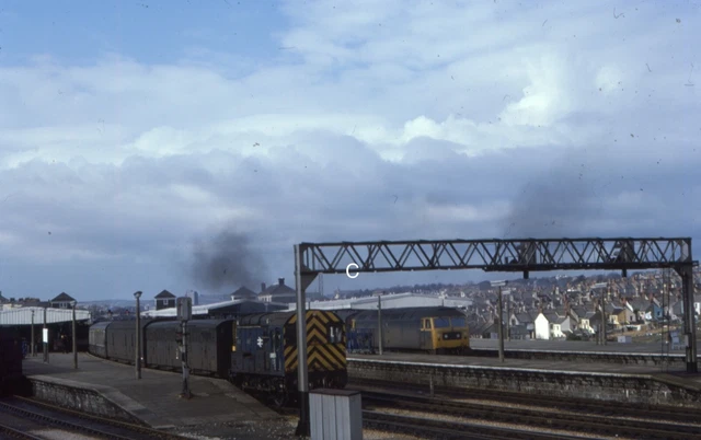 ORIGINAL 35MM BRITISH Railway B.r Slide - 47473 & 08 At Plymouth 20/03 ...