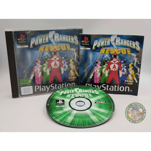 POWER RANGERS LIGHT Speed Rescue PS1 EUR 17,90 - PicClick FR