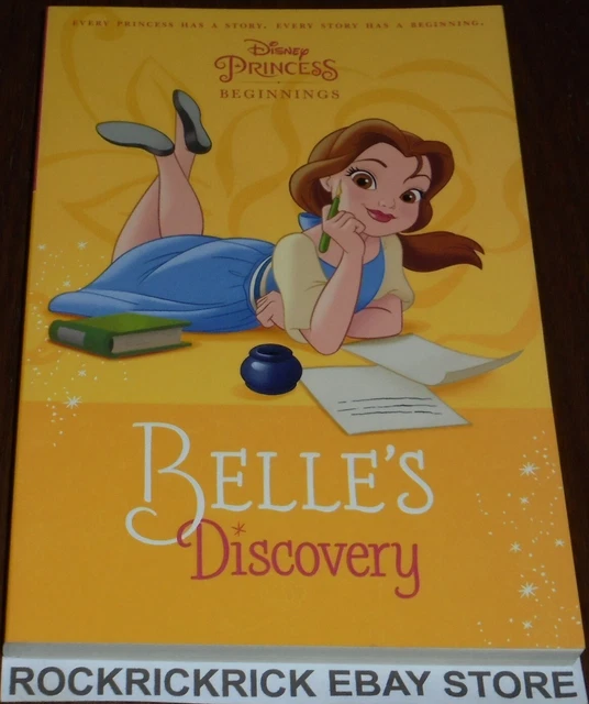 DISNEY PRINCESS BELLE'S Discovery Book By Tessa Roehl 13Cm X 19Cm Brand ...