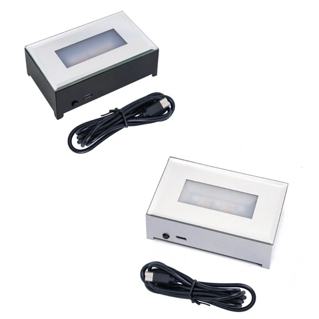 VERSATILE RECTANGLE SHAPE 3D LED Light Base For Jewelry Display Home ...