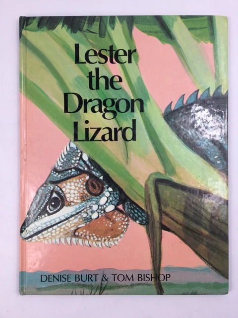VINTAGE 1974 AUSTRALIAN Children's Book Lester the Dragon Lizard Denise ...