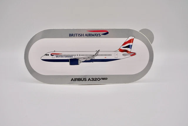 AIRBUS A350 UND A320neo British Airways, Sticker Decal Aufkleber Set ...