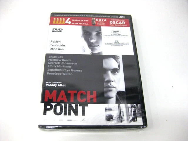 MATCH POINT DVD Woody Allen Scarlett Johansson Penelope Wilton £14.65 ...