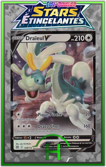 DRAÏEUL V - EB09:Shining Stars - 128/172 - New French Pokemon Card £6. ...