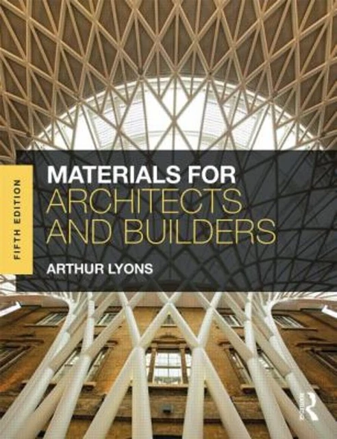MATERIALS FOR ARCHITECTS and Builders, Arthur Lyon £58.85 - PicClick UK