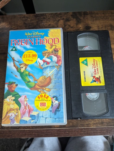 ROBIN HOOD VHS Disney Classic EUR 5,36 - PicClick IT