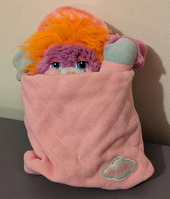 POPPLES SLUMBER PARTY Soft Plush Toy Pancake Popple 8” | Vtg 1980s ...