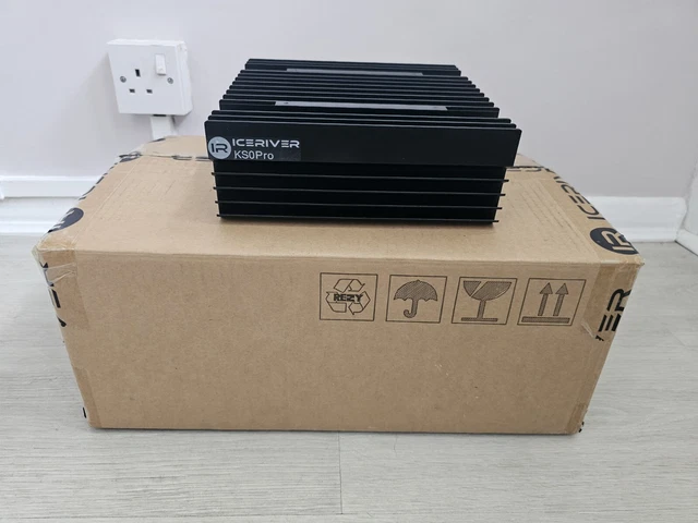 ICERIVER KS0 PRO Kaspa miner 200 GH/S 100 W & ALIMENTATORE. STOCK UK ... ICERIVER KS0 PRO Kaspa miner 200 GH/S 100 W & ALIMENTATORE. STOCK UK ...