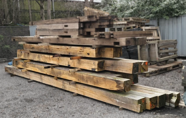 AIR DRIED OAK Structural Beam | 6000mm x 215mm x 215mm | Building ...
