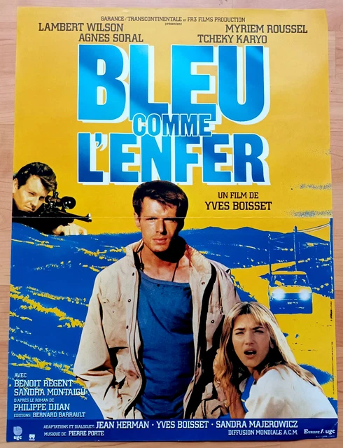 BLEU COMME L'ENFER - Yves BOISSET, WILSON, SORAL, KARYO - Affiche ...