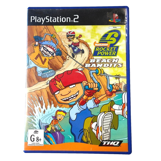 NICKELODEON ROCKET POWER Beach Bandits PS2 Game - PAL - No Manual Good ...