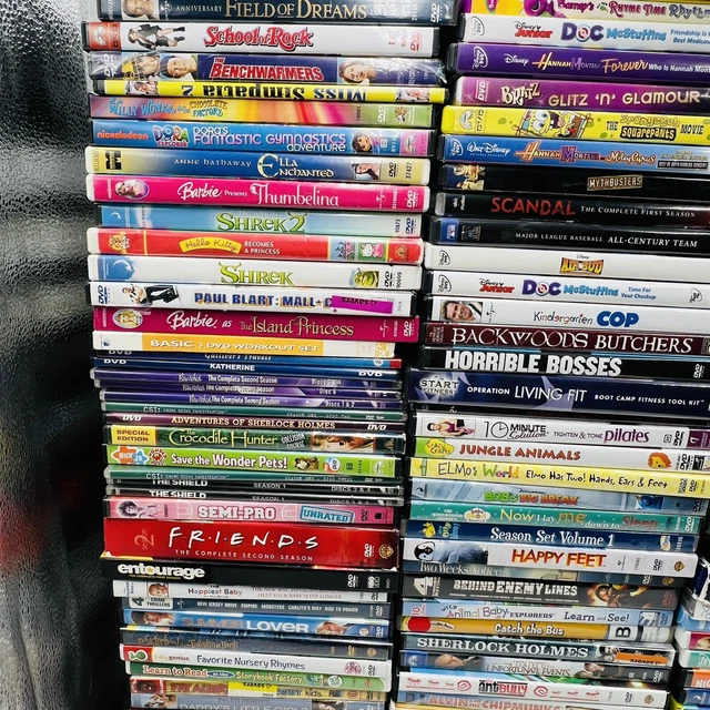 160 BULK LOT DVDs Wholesale Mixed Titles Family Comedy Drama Movies $69 ...