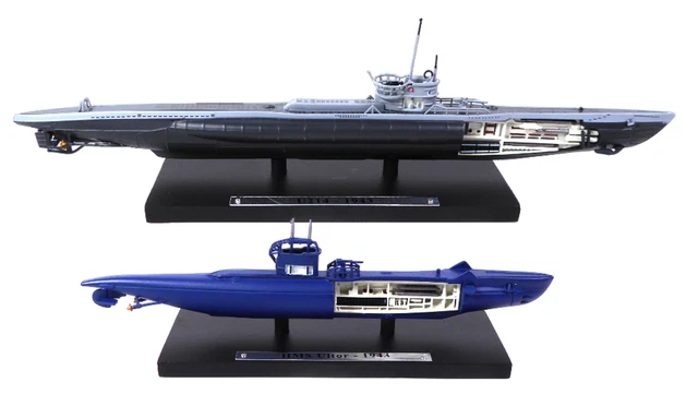 LOT DE 2 sous-marins WW2 U-boot + HMS Ultor 1/350 Atlas Militaire ...