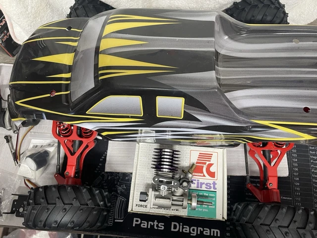 NITRO RADIO-CONTROLLED BUGGY Unfinished Project Only A Few Things ...