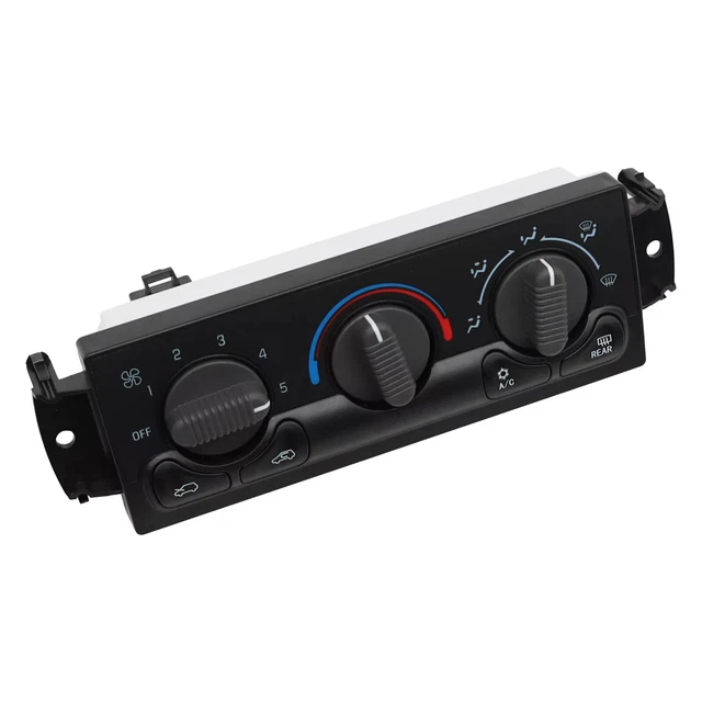 AC CLIMATE CONTROL Module Panel Black For Chevy Silverado For GMC ...