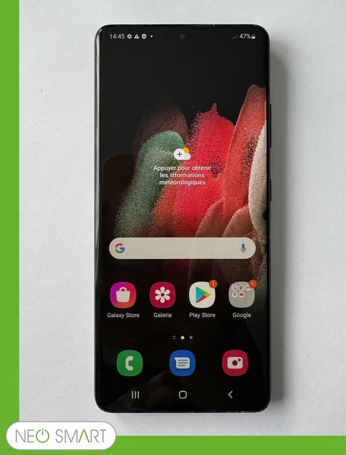 SMARTPHONE - SAMSUNG S21 Ultra 5G - Sm-G998B/Ds - 128 Go - Lcd Hs EUR ...