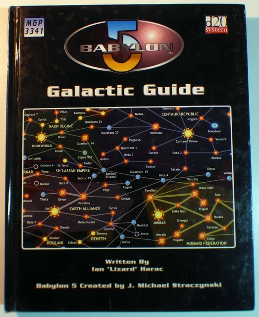 BABYLON 5 RPG - The Galactic Guide. Hard Back. VG+ £50.00 - PicClick UK