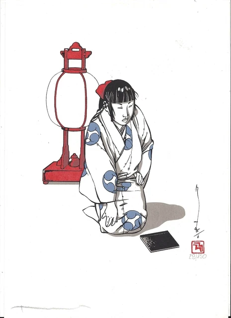 MICHETZ - KOGARATSU / TAKO (div9) (SERIGRAPHIE N°/Signé) NEUF / JAPON ...