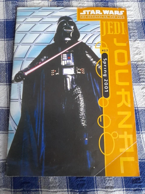 STAR WARS THE Official UK Fan Club Jedi Journal Spring 2001 £4.95 ...