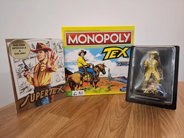 TEX WILLER SAMMLERSTÜCK: Super Tex - Actionfigur - Monopoly EUR 95,00 ...