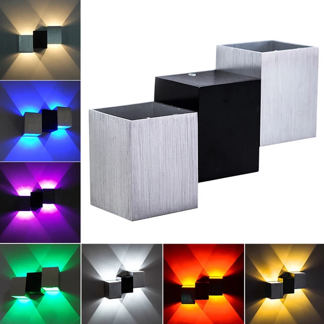 2W LED WALL Sconce Lamp Up/Down Light Fixture Stair Indoor Lighting Bar ...