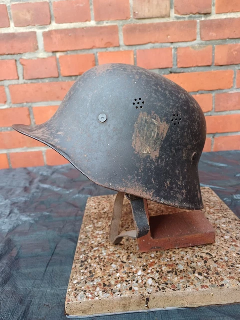 STAHLHELM M18 M27 DD Helm Weimarer Republik Reichswehr Feuerwehr ...