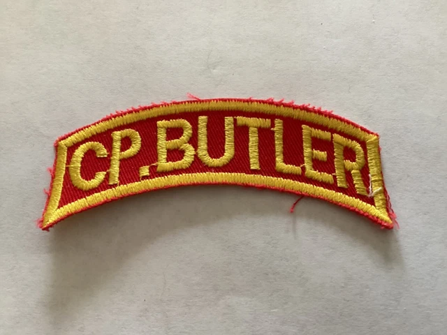 CAMP BUTLER PATCH Vintage Okinawa made USMC Marine Corps found@Japan $5 ...