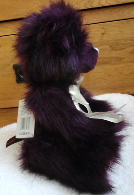 CHARLIE BEARS PROFESSOR Plum Charlie Bears Exclusive Plush Bear with ...