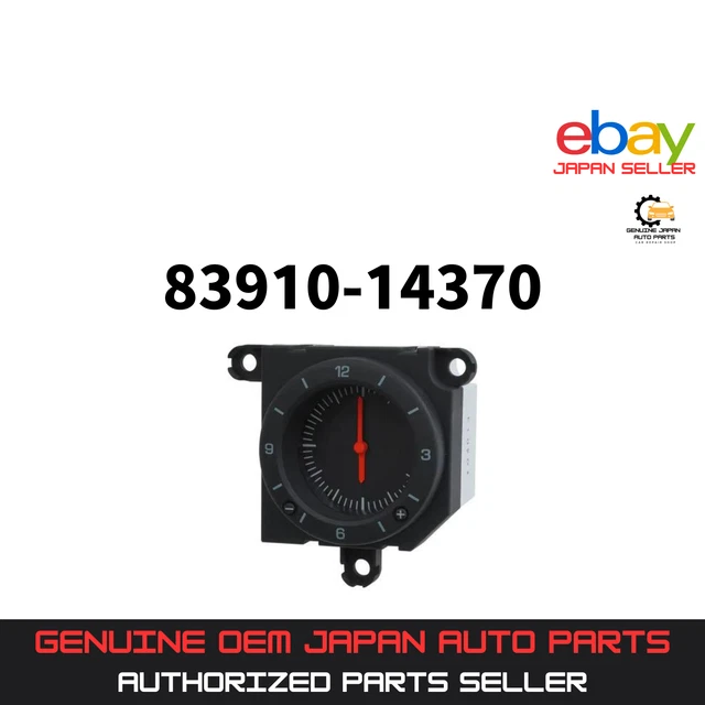TOYOTA SUPRA JZA80 MK4 Genuine Analog Clock Assy JDM OEM Japan EUR 337 ...