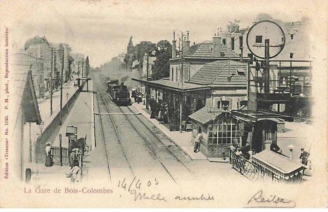 BOIS-COLOMBES - LA Gare de Bois-Colombes - Train EUR 10,00 - PicClick FR