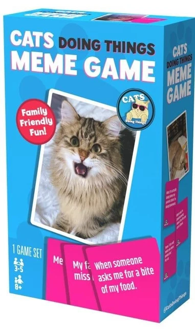 WILDER GAMES CATS Doing Things Meme Game $34.97 - PicClick AU