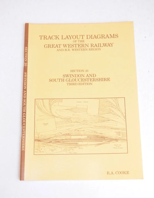 RAILWAY TRACK LAYOUT Diagrams of the GWR BR (W) Section 20 Swindon ...
