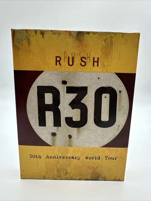 RUSH R30: 30TH Anniversary World Tour (DVD/CD Box Set w/ Book, Picks ...