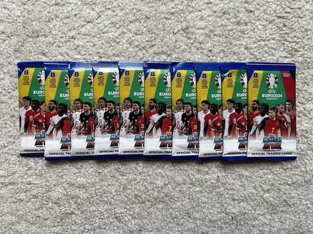 TOPPS MATCH ATTAX UEFA Euro 2024 Germany, 10 Pack (80 Cards) £31.37 ...