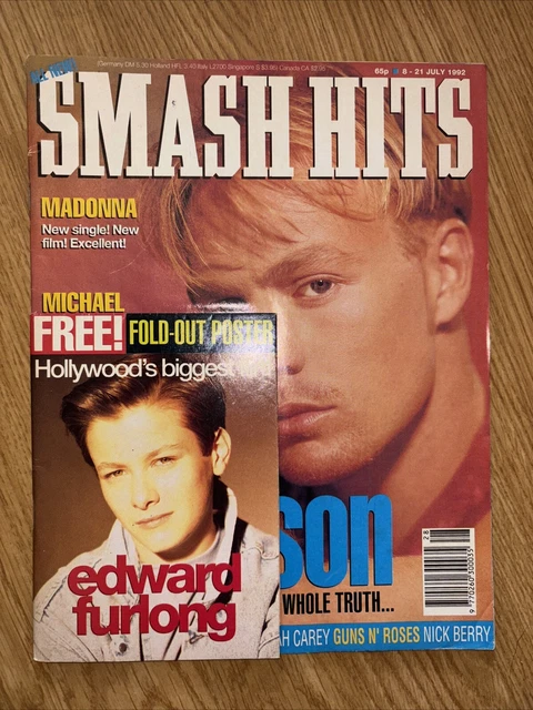 SMASH HITS MAGAZINE 1992 Jason Donovan, Madonna, Michael Jackson £5.92 ...