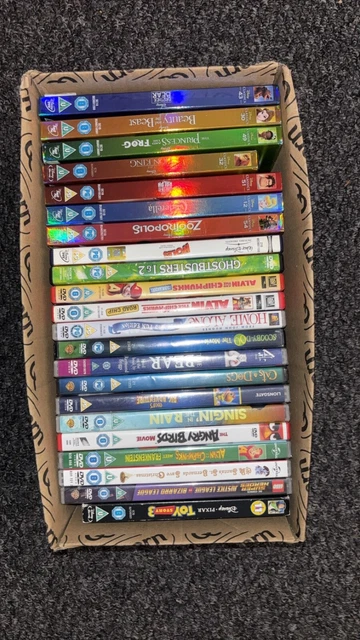 20X CHILDREN'S DVD Bundle. Family, Kids, Job Lot. Disney, DreamWorks ...
