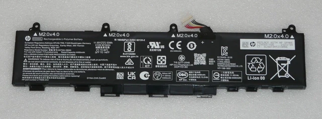 NEW GENUINE HP ELITEBOOK 830 835 840 845 G7 G8 BATTERY 53Wh L78555-005 ...